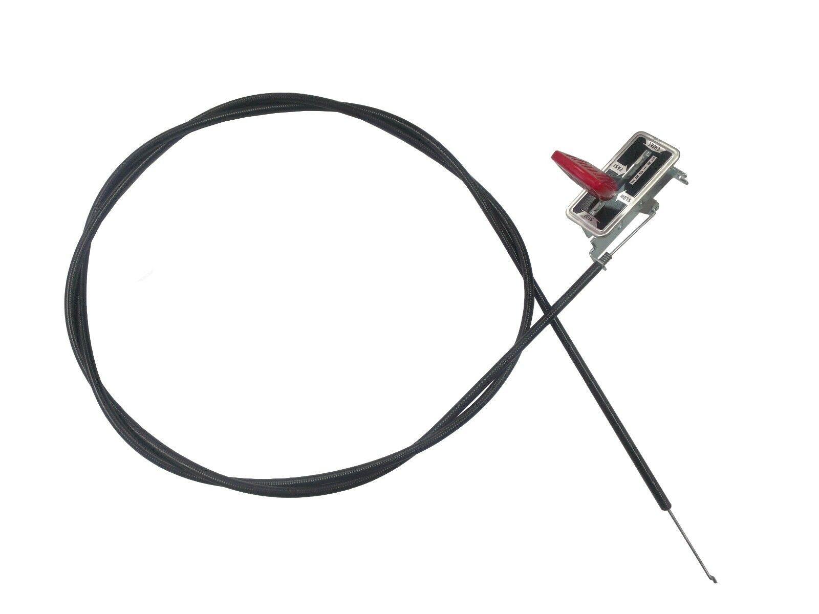 Universal Throttle Cable 72" fits Pressure Washers, Lawn Mowers, Gener ...